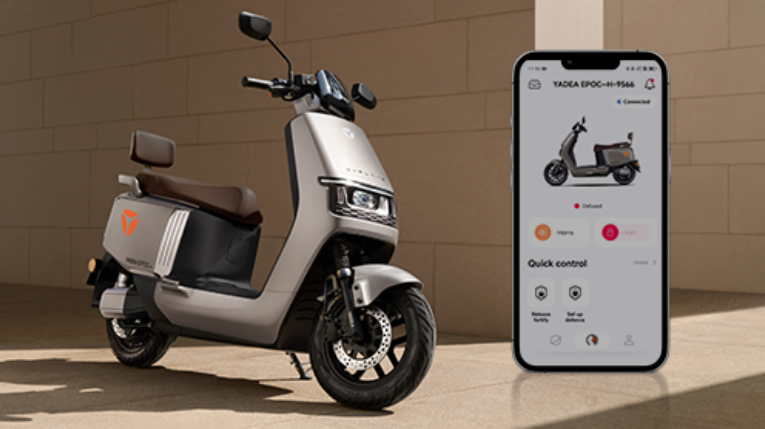 Yadea | Smart Electric Motorcycle